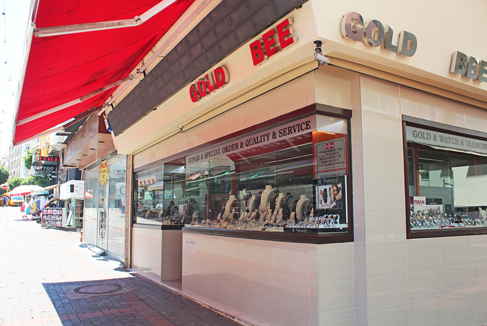 Gold Bee åbner egen smykke butik i Alanya centrum • Alanya.Dk - Den ...
